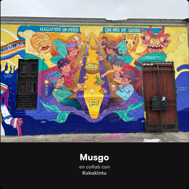 Corredor artístico de Inca Kola en Lima & Ayacucho - Hey Hunters