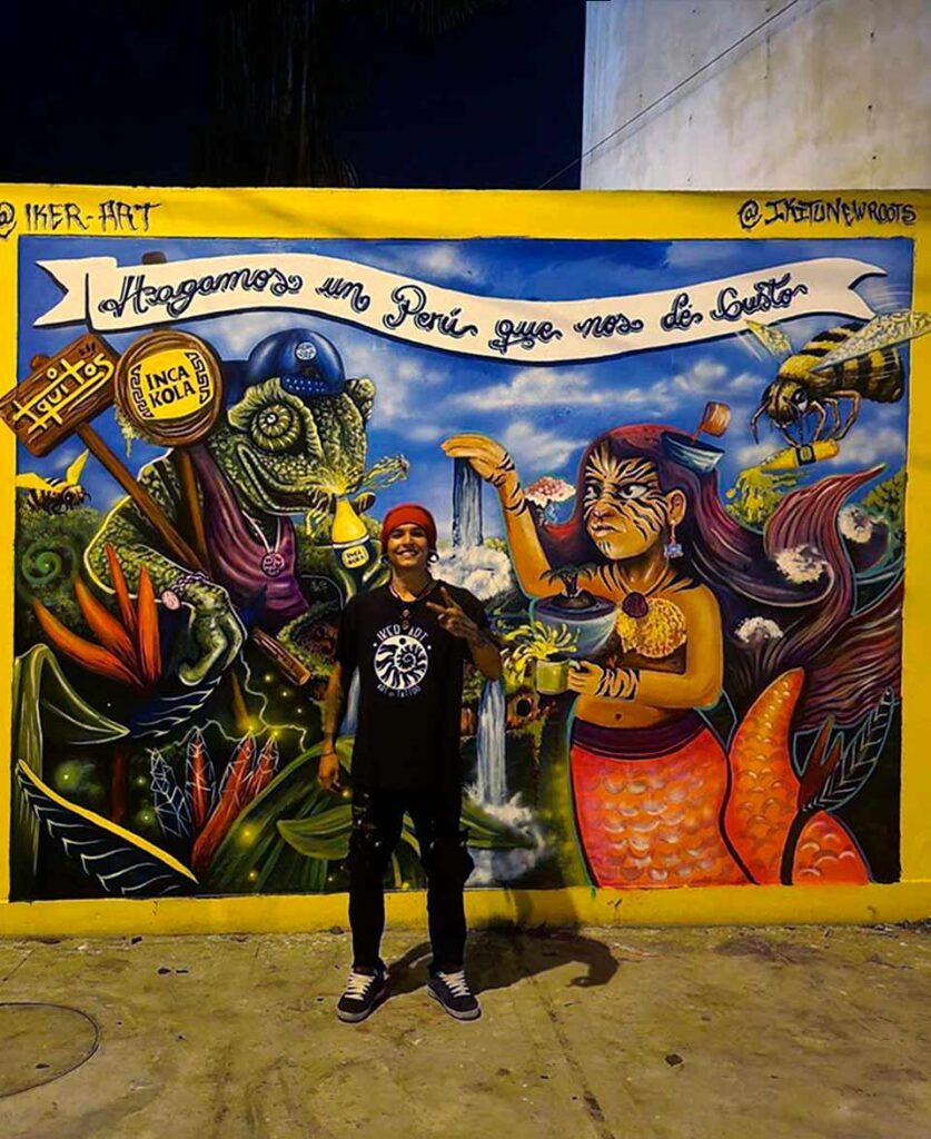 Corredor artístico de Inca Kola en Iquitos & Lima - Hey Hunters